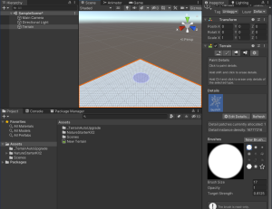 Unity：Terrainで草を配置してみる - massie's programming