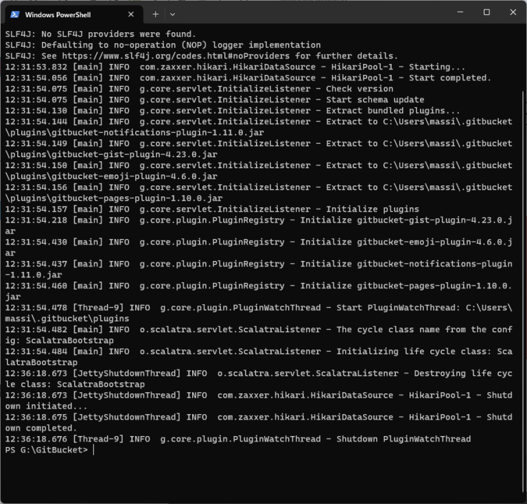 GitBucket：Windows環境にインストールしてコミットまでしてみる - massie's programming