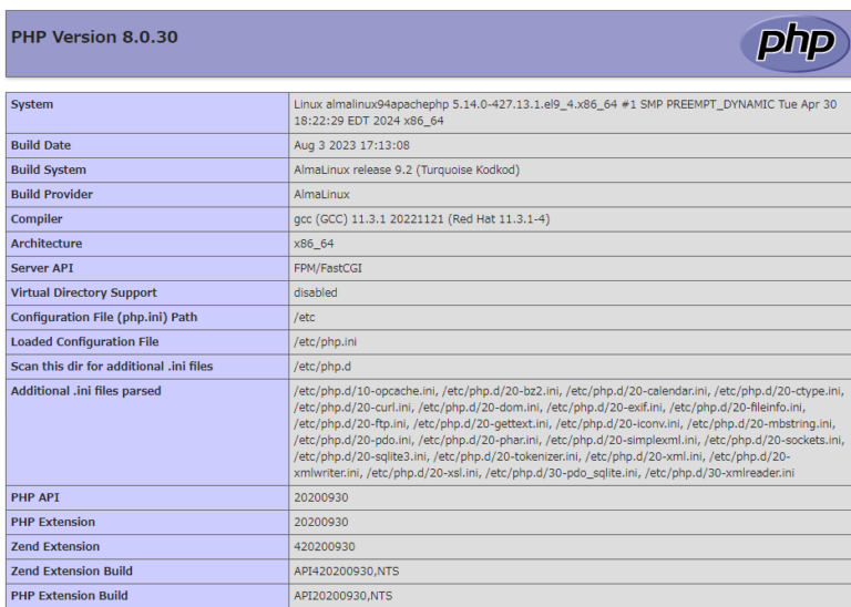 PHP8：AlmaLinux9環境のApache上でPHPが動作するように設定してみる - massie's programming