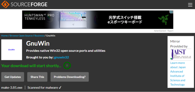 make：Windows環境にインストールして簡単なビルドをしてみる - massie's programming