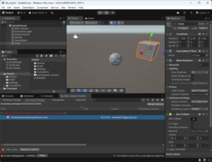 Unity：Unity Version Controlを使ってみる - massie's programming